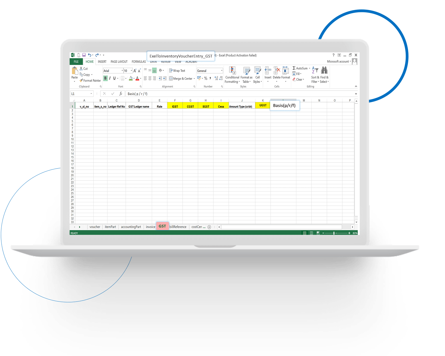 Inventory Voucher – Excel Upload Modifications - RealBooks